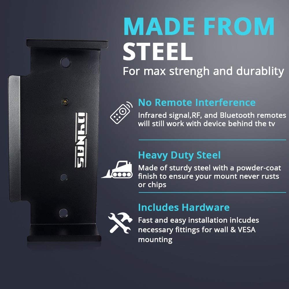 Sky Q Mini Wall Mount Bracket by DYNAS – Steel METAL Bracket ...