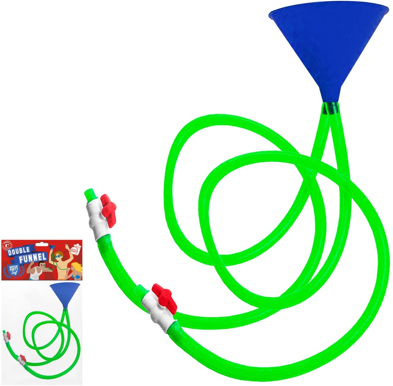 Original Double Beer Bong Funnel | Double Beer Funnel | Reinforced ...