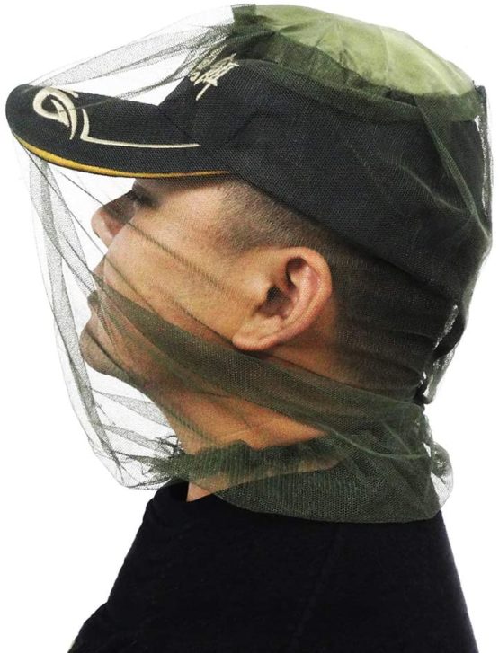 Vientiane Mosquito Mask, 4 Pieces Mosquito Head Net Mosquito Net Hat ...