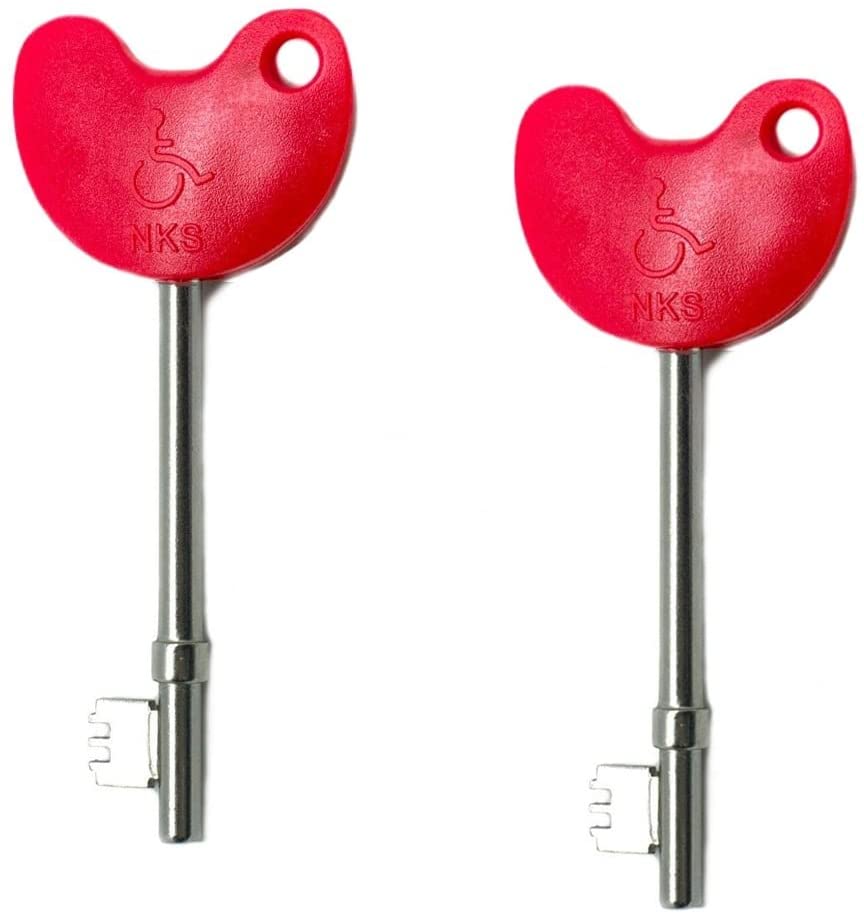 Radar Toilet Key, Access, Key, Disabled Toilet, 2 Pieces – BigaMart