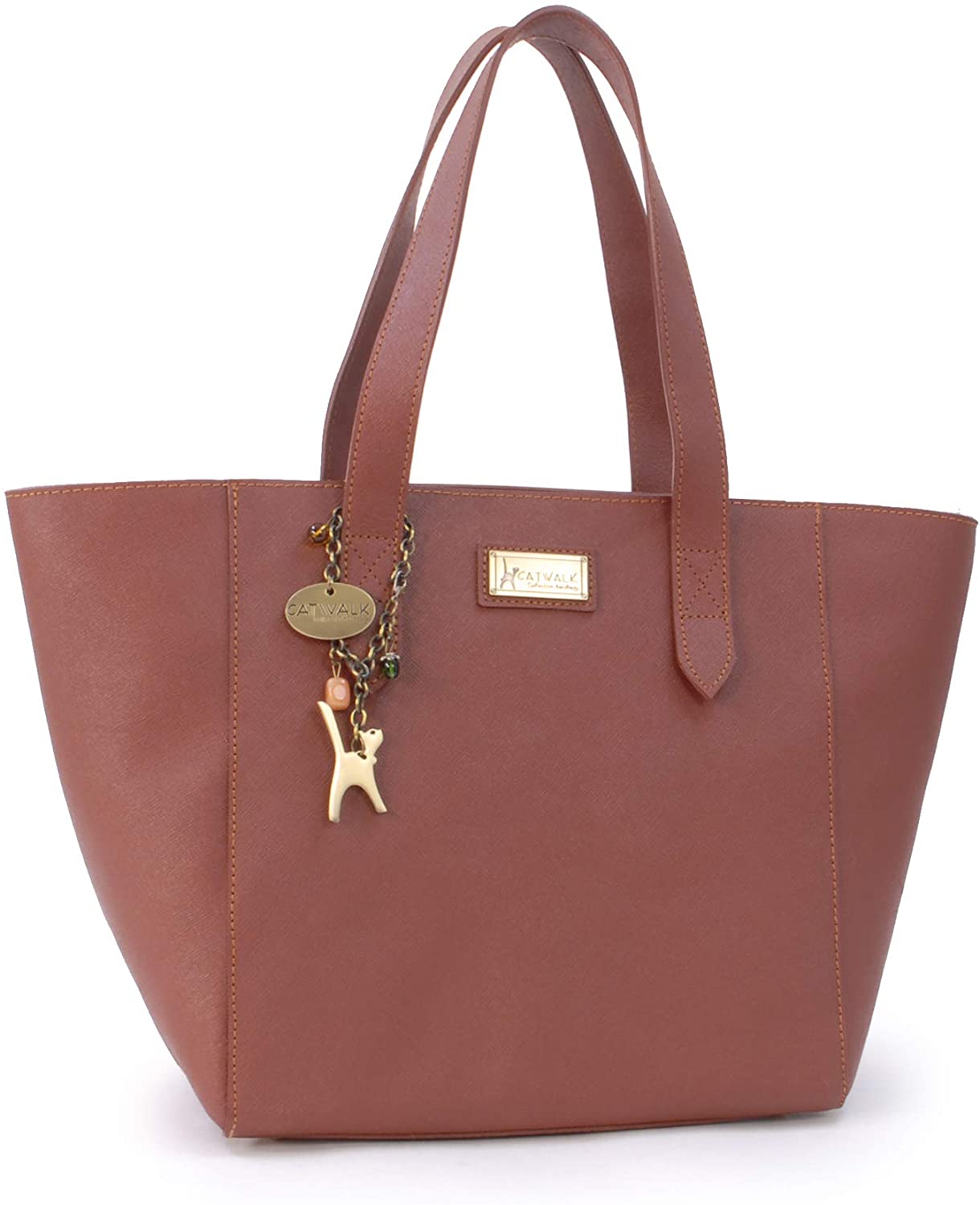 Catwalk Collection Handbags – Women’s Large Saffiano Leather Tote ...