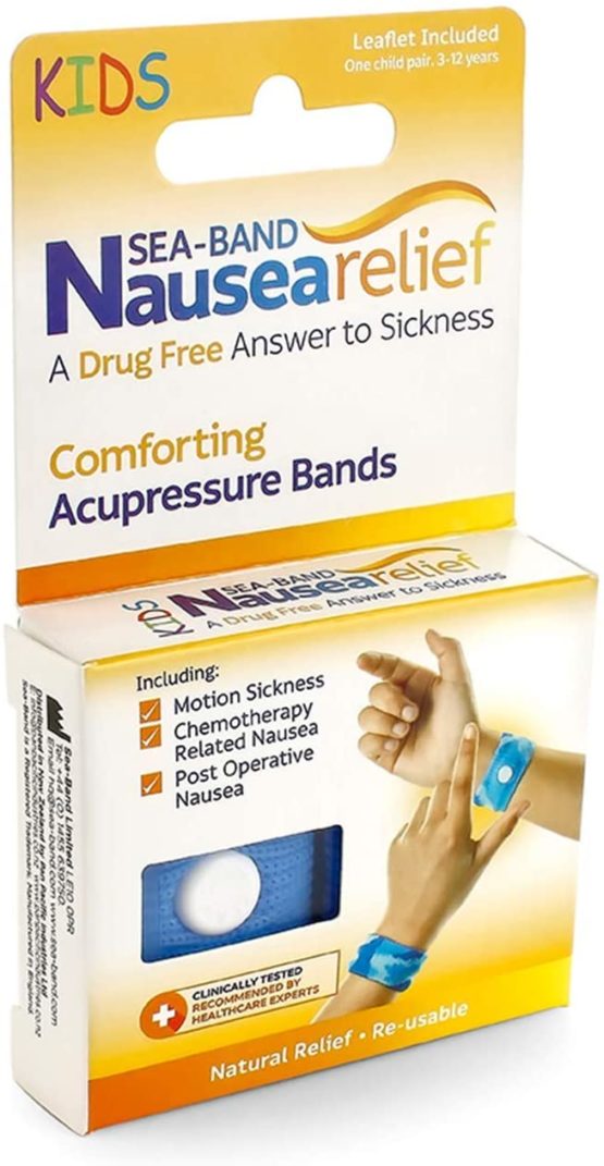 Sea-Band Kids – Original Drug Free Children’s Nausea Relief Wristband ...