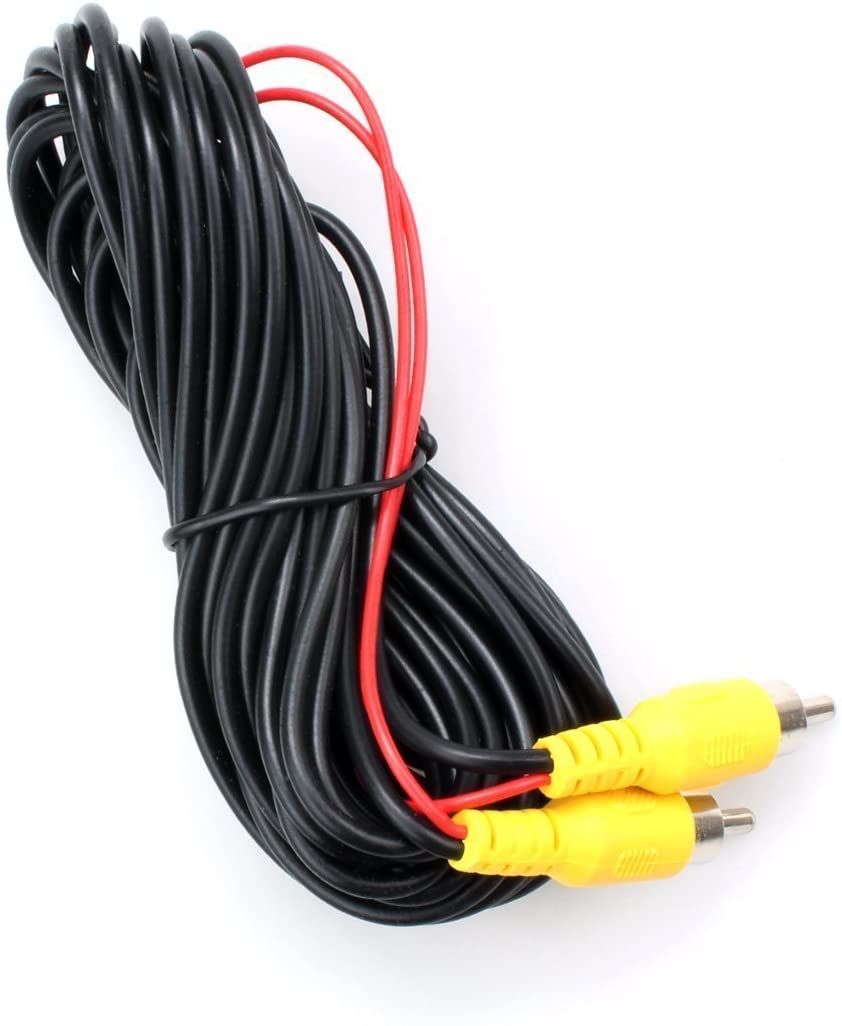 RCA Video Cable, Car Reverse Rear View Parking Camera Video Cable With ...