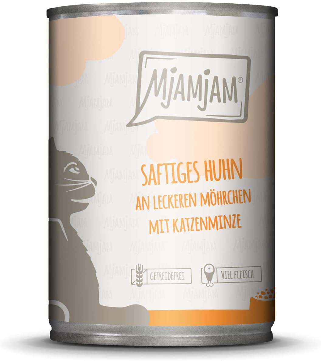MjAMjAM – Premium wet food for cats – juicy chicken on delicious ...