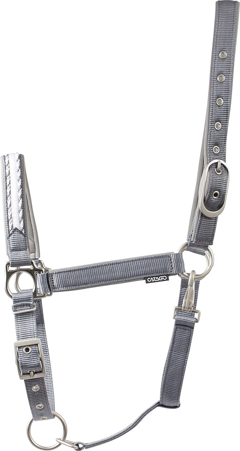 CATAGO Diamond serie Diamond Halter X-full – Grey/White, X-Full – BigaMart