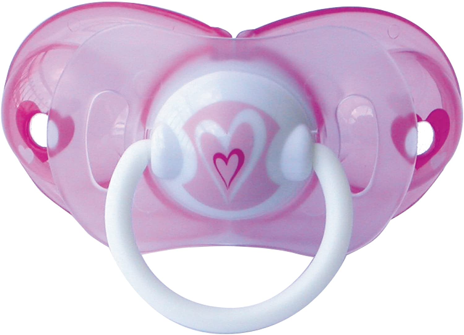 Elemed Silicone Smart Pacifier, 6 Plus Months, Orthodontic Shape, Rose ...