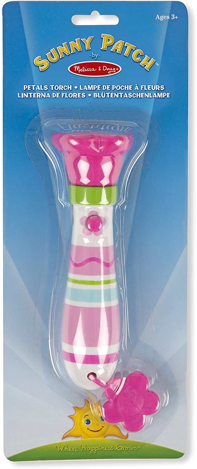 Melissa & Doug Sunny Patch Pretty Petals Flower Flashlight for Kids ...