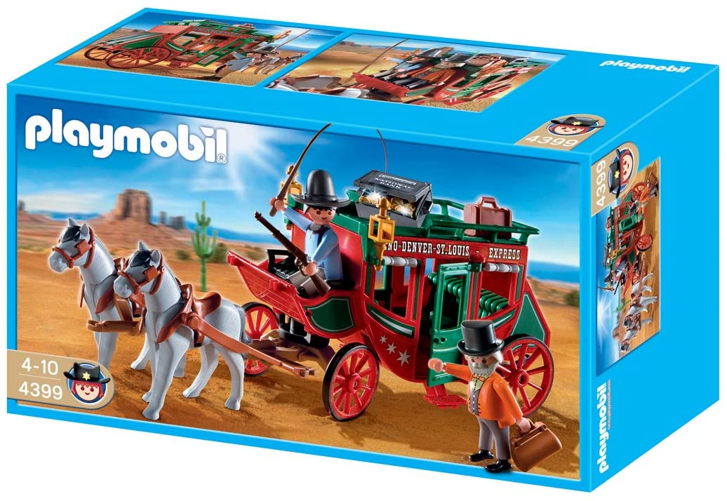 Playmobil 4399 Western Stage Coach – BigaMart