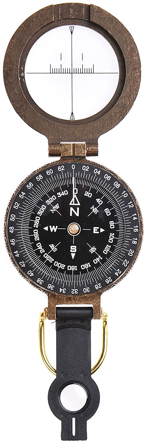 Huntington Compass: Heavy Compass made of bronze, liquid damped ...