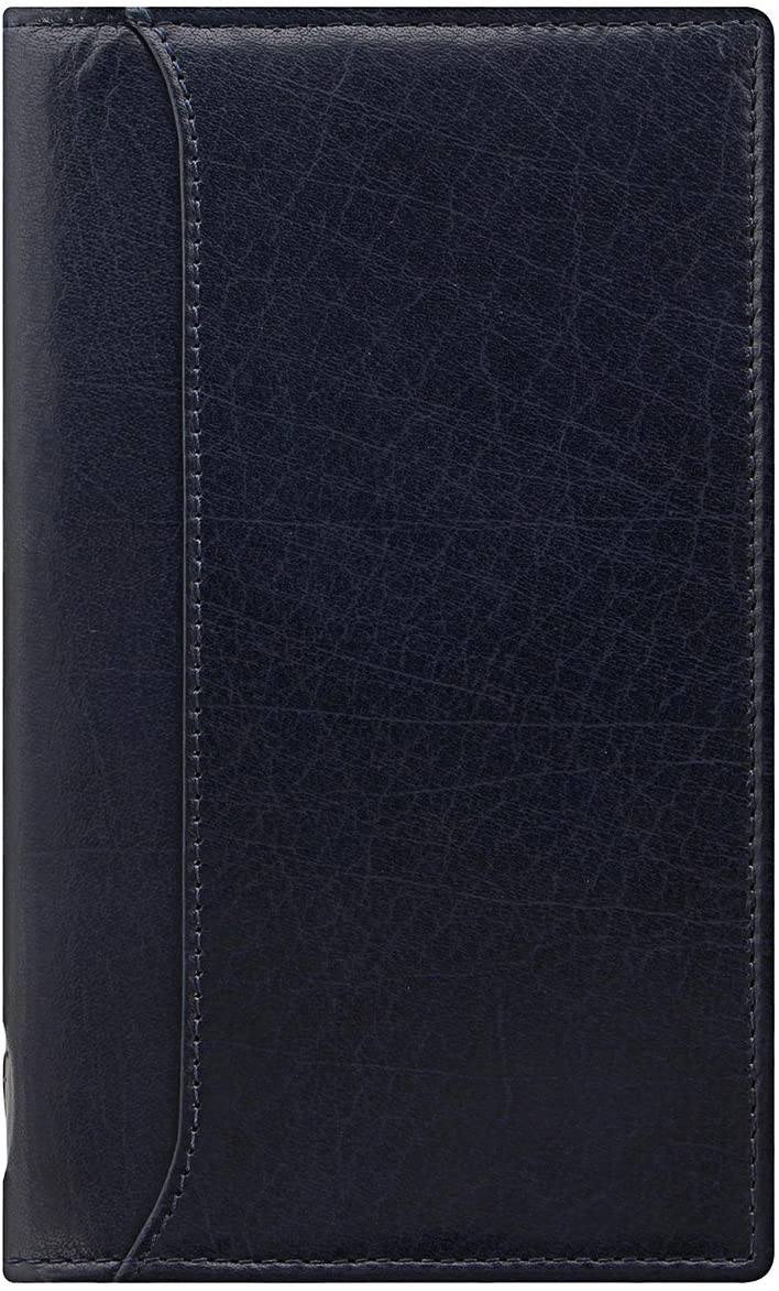 Filofax 26056 – LOCKW Slimline Personal Organizer – Navy – BigaMart