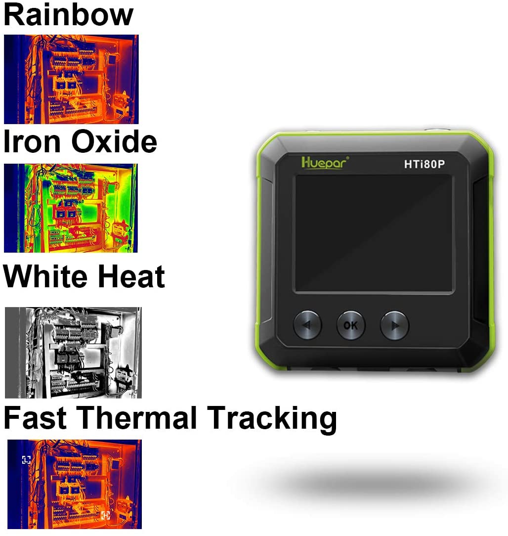Pocket-Sized IR Thermal Imager, Huepar 80 x 60 Infrared Resolution ...