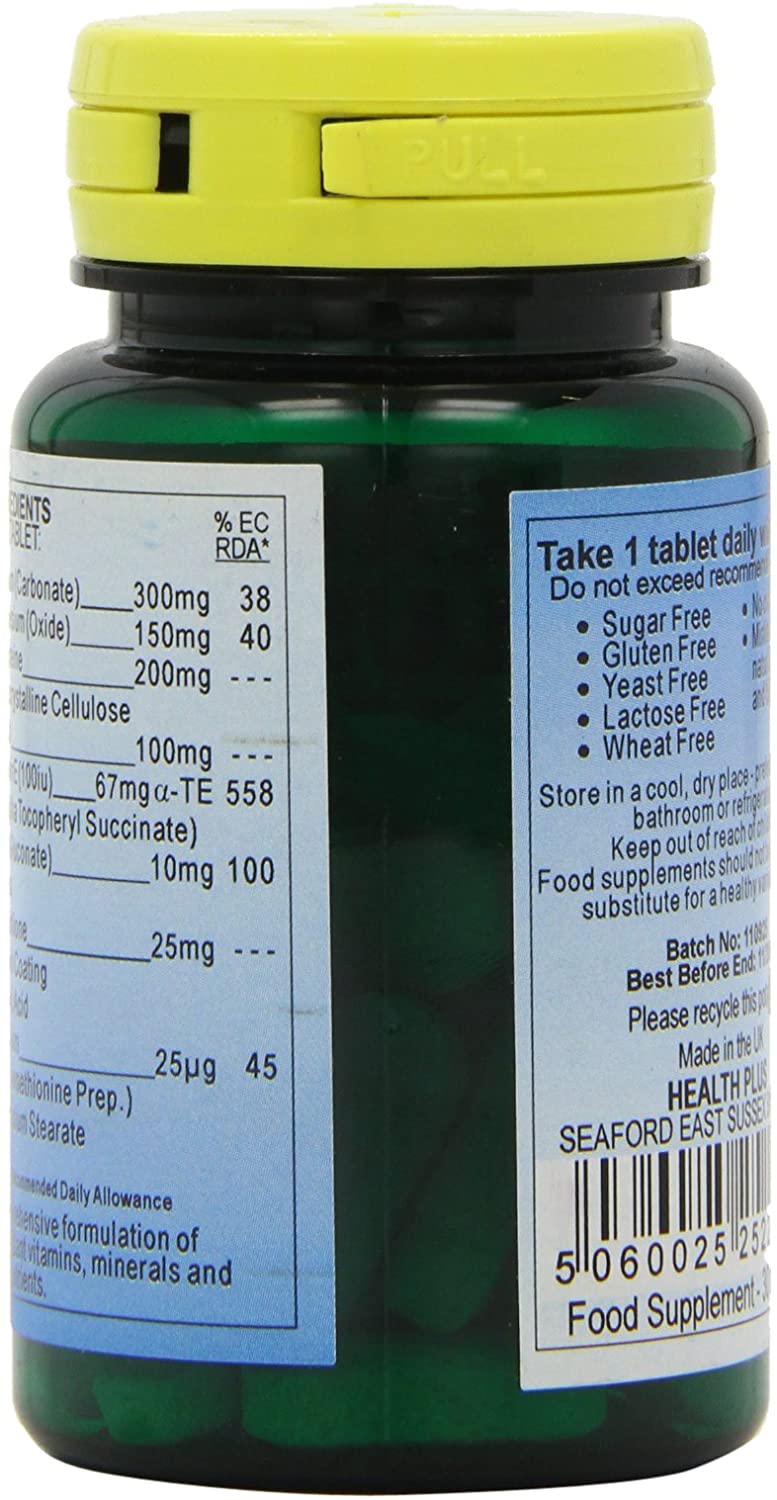 Health Plus Detox 2000 One-a-day Multivitamin Supplement – 30 Tablets ...