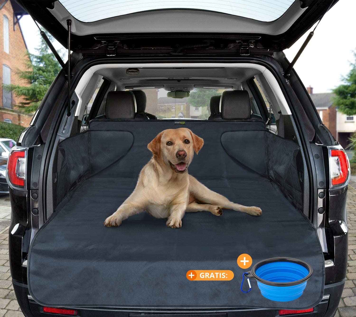 smartpeas Car boot cover for dogs – car boot protection for every car ...