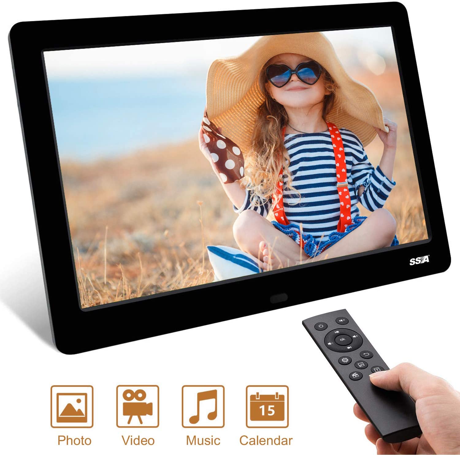 Digital Photo Frame,2019 Newest SSA 8.2 inch 1280 x 720 High Resolution ...