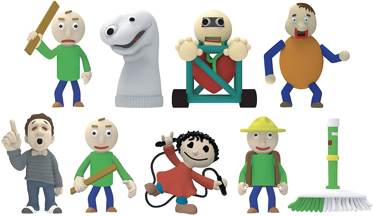 Baldi’s Basics Collectable Minifigures,Multicolour – BigaMart
