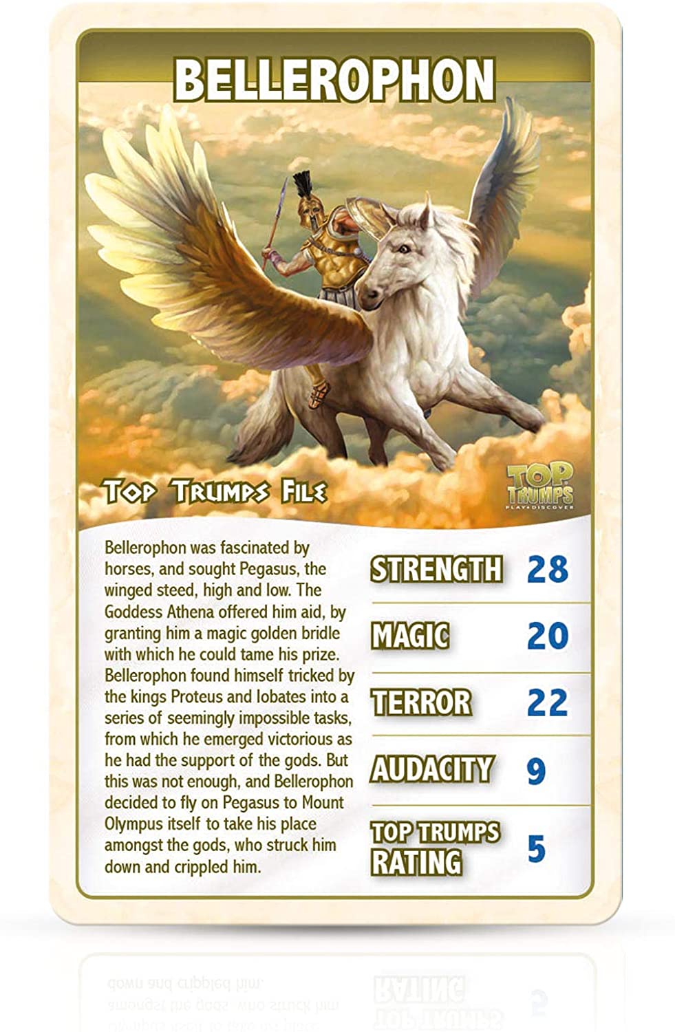 Top Trumps Greek Myths Card Game – 30 Fantastic Tales – BigaMart