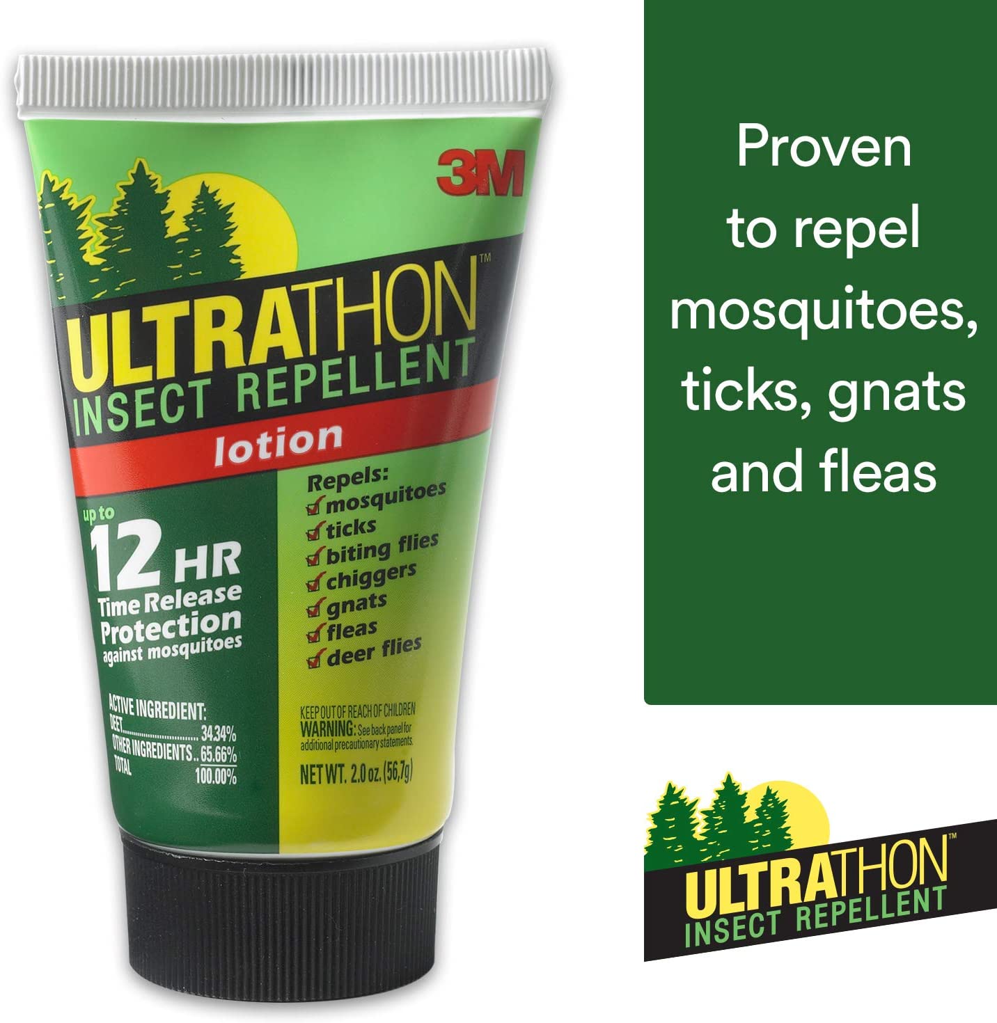 3M Ultrathon SRL-12 Insect Repellent Lotion, 2oz – BigaMart