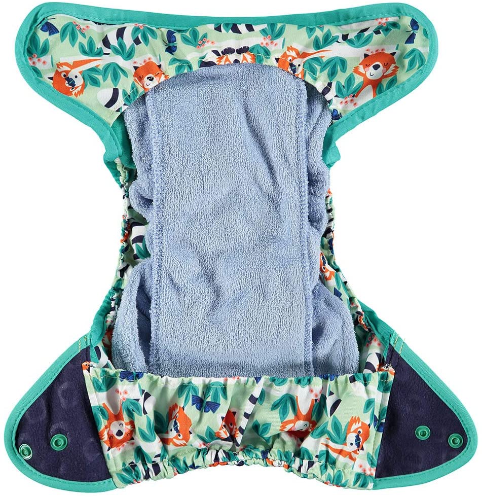 Close Pop-in Single Eco-Friendly Reusable Cloth Nappies Birth to Potty ...