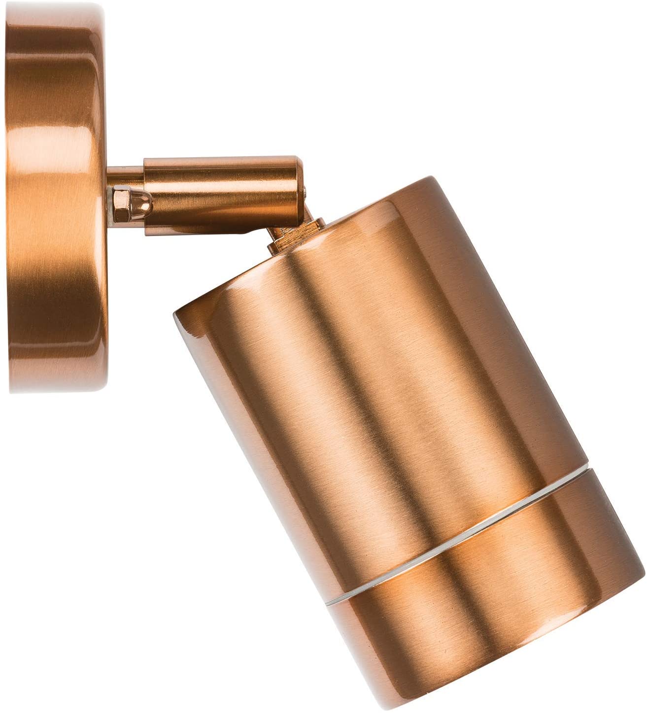 Outdoor GU10 Adjustable Wall Light in Copper – BigaMart