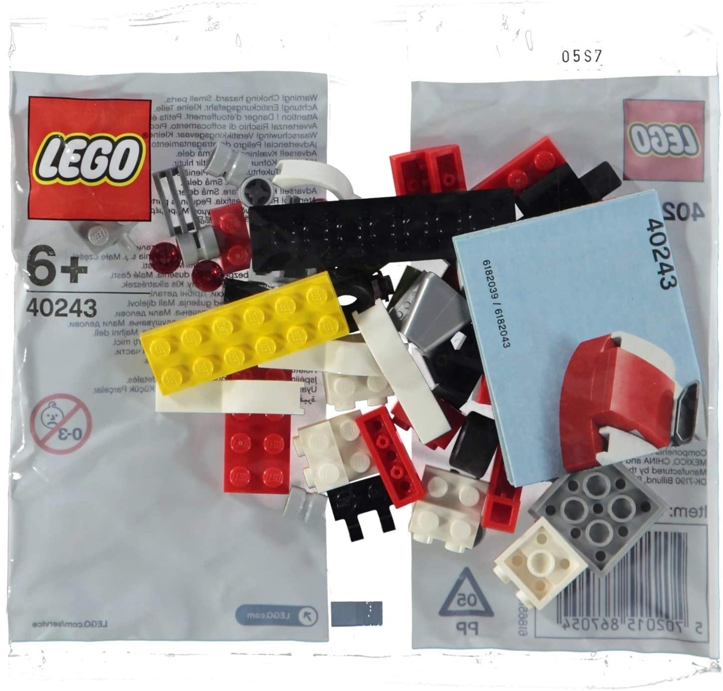 LEGO Creator RACE CAR Polybag set 40243 (Bagged Monthly Model Build ...