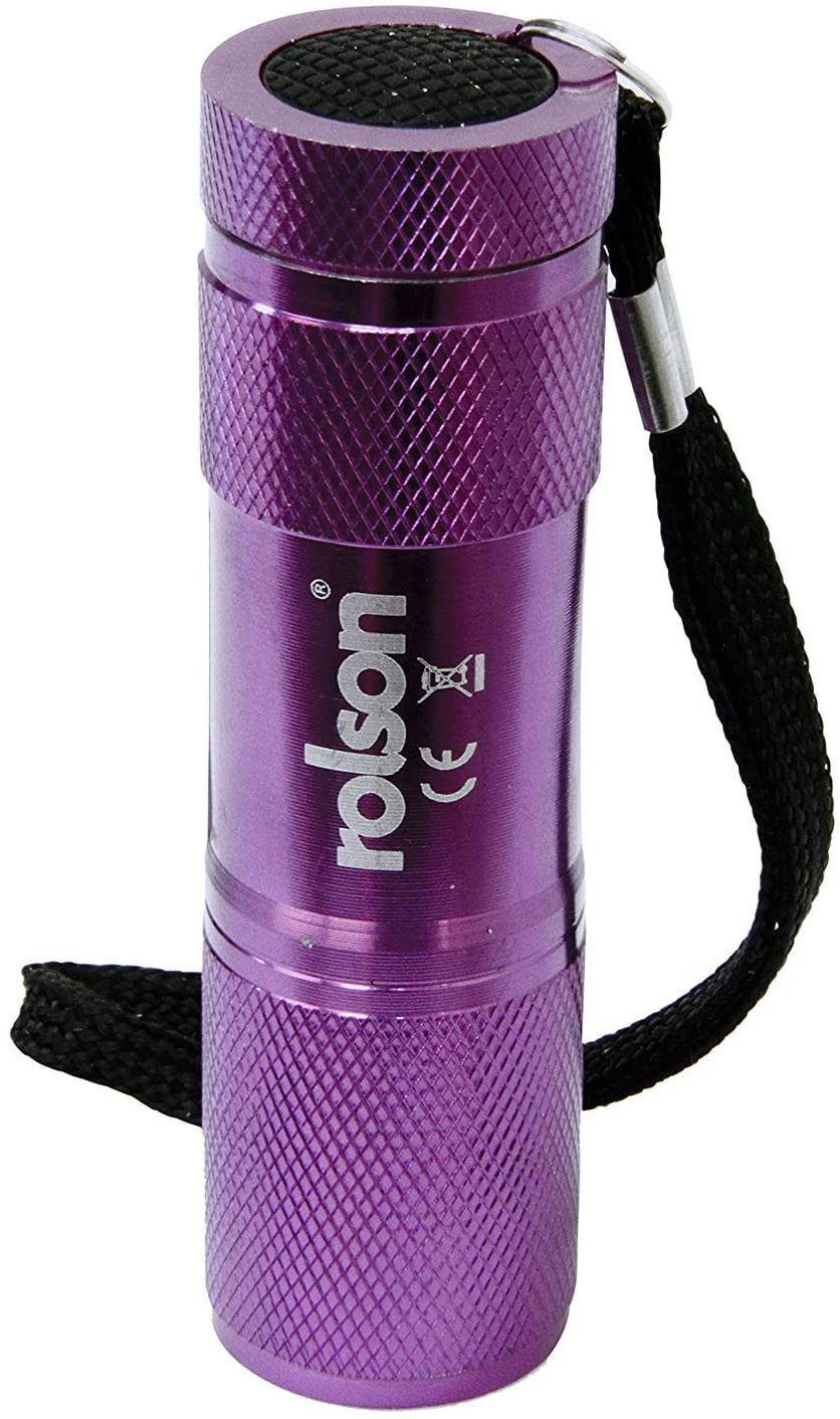Rolson 61693 Nine LED Torch, Assorted Colours – BigaMart