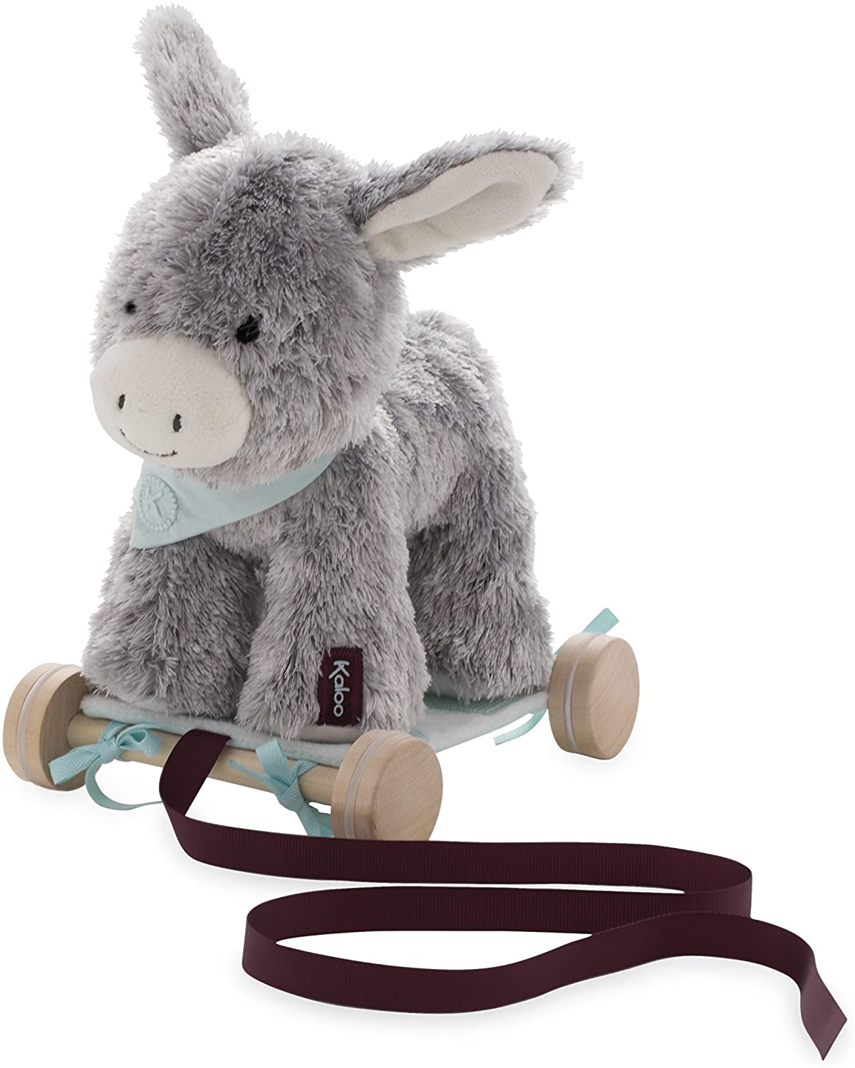 Kaloo Les Amis 2-in-1 Pull Along Plush Animal, Régliss’ Donkey – BigaMart