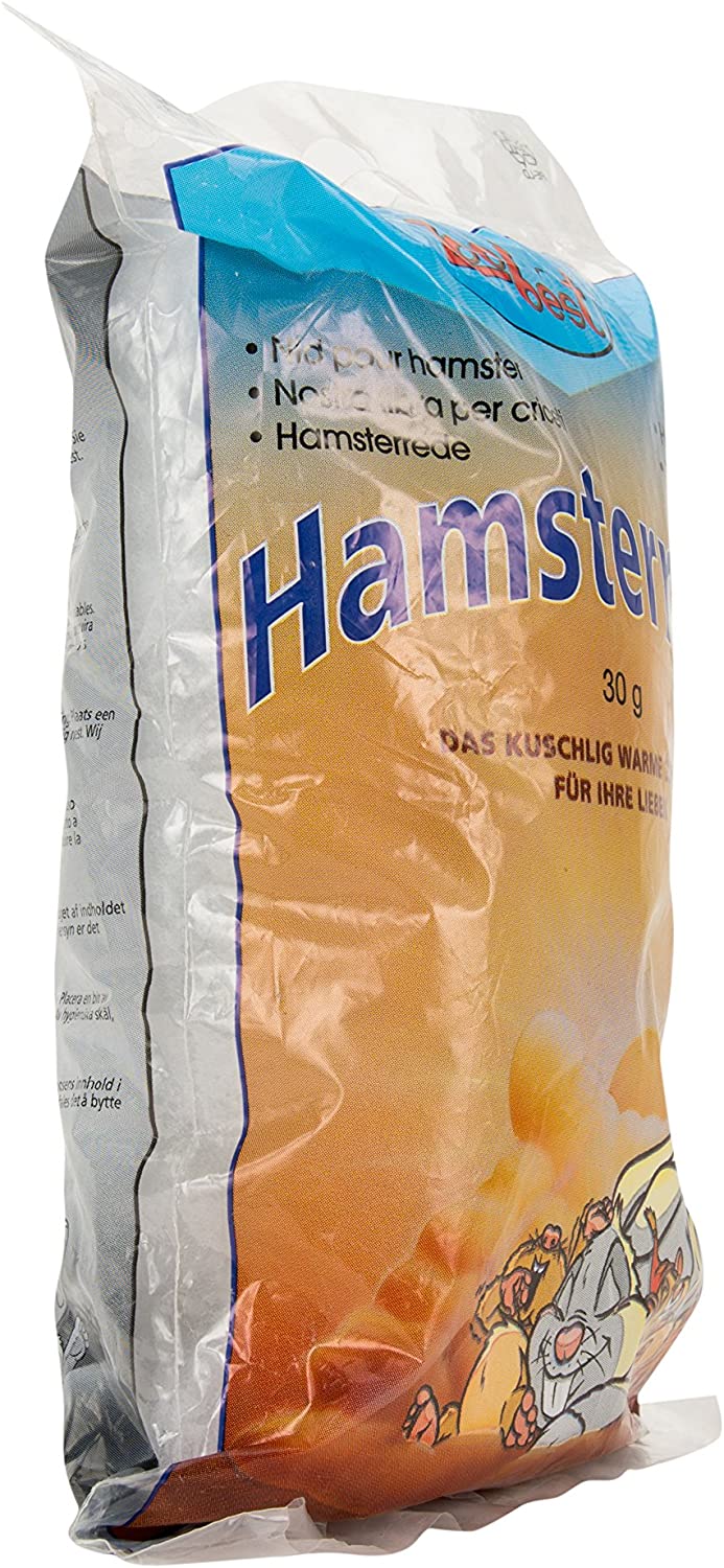 Beeztees Rodent Nesting Material, 30 g, White – BigaMart