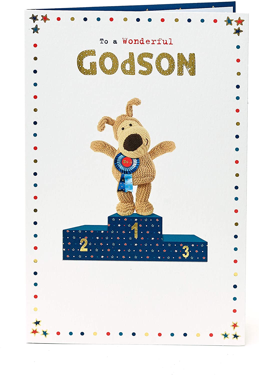 Godson Birthday Card – Birthday Card for Him – Cute Boofle Design ...