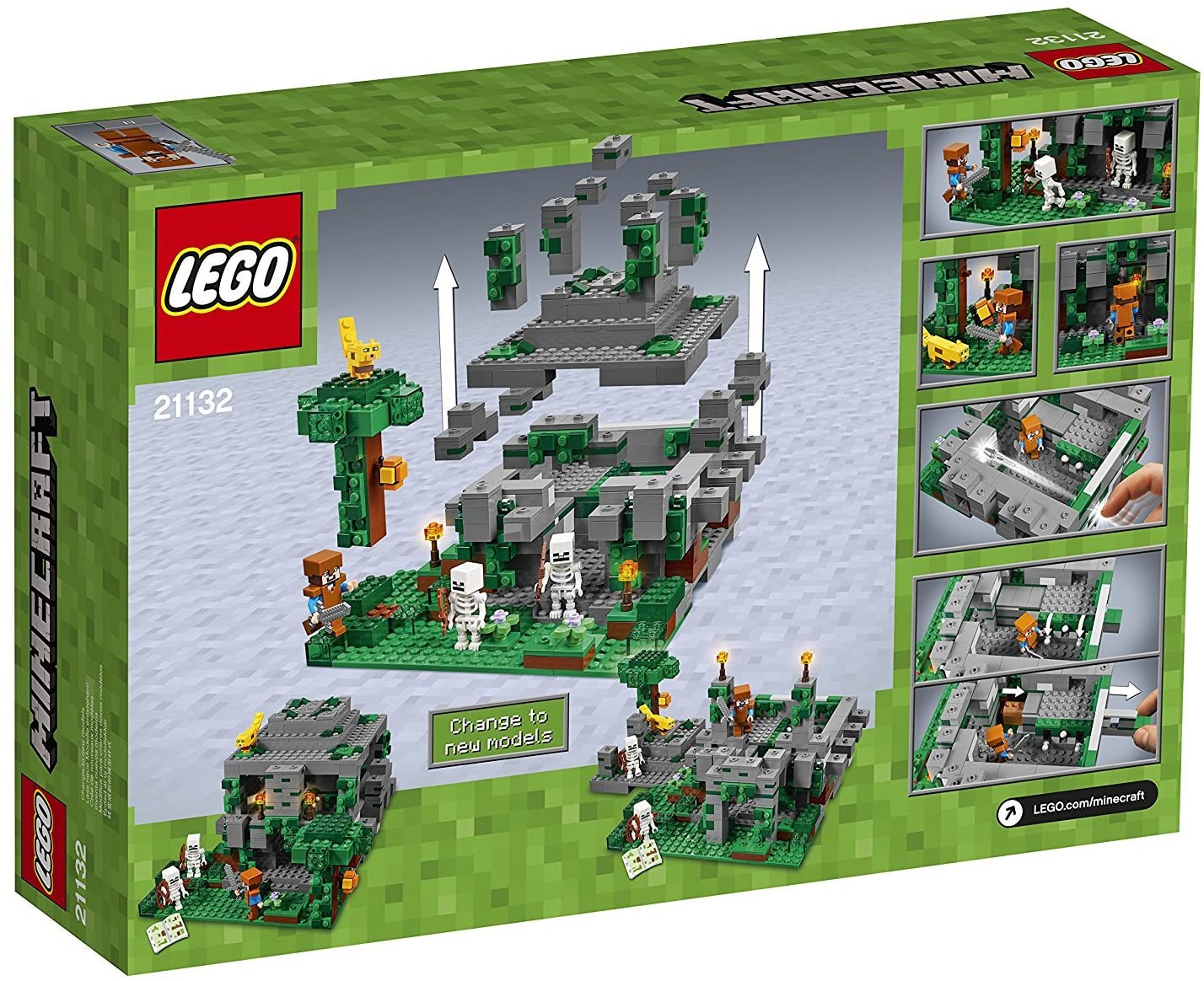 LEGO UK Minecraft 21132 “The Jungle Temple Building Set – BigaMart