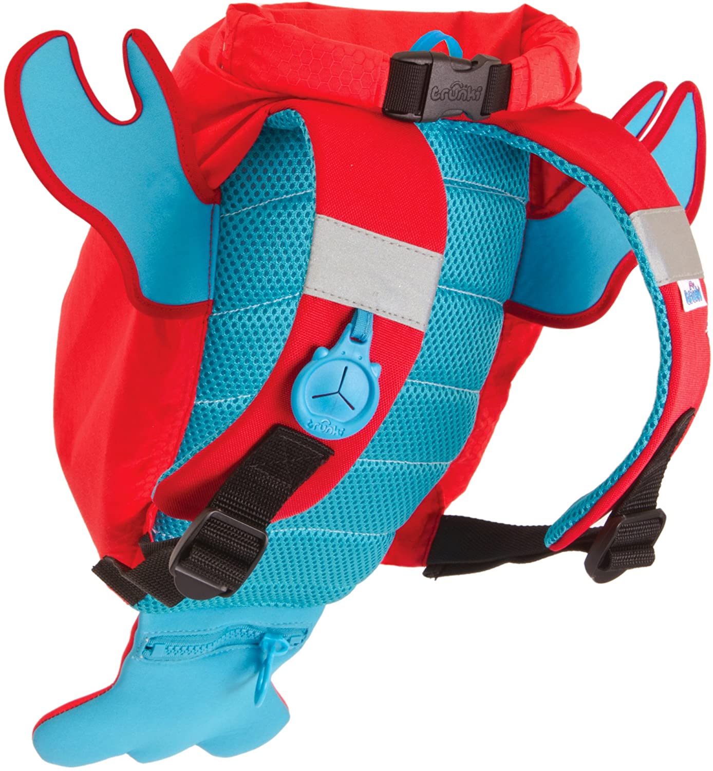Trunki Kid’s Waterproof Swim & Gym Bag – PaddlePak Pinch Lobster (Red ...