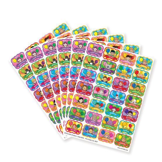 C.S. Kids EYFS Kids’ Stickers – Teacher & Parent Reward Stickers for ...