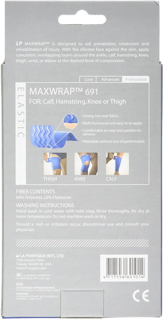 LP Calf, Hamstring, Knee or Thigh Max Wrap – Support Wrap Designed to ...