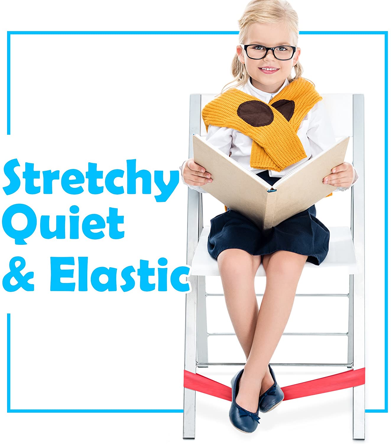 Stretchy Resistance Fidget Bands Toy For Kids 3 Pack | Bounce, Kick ...