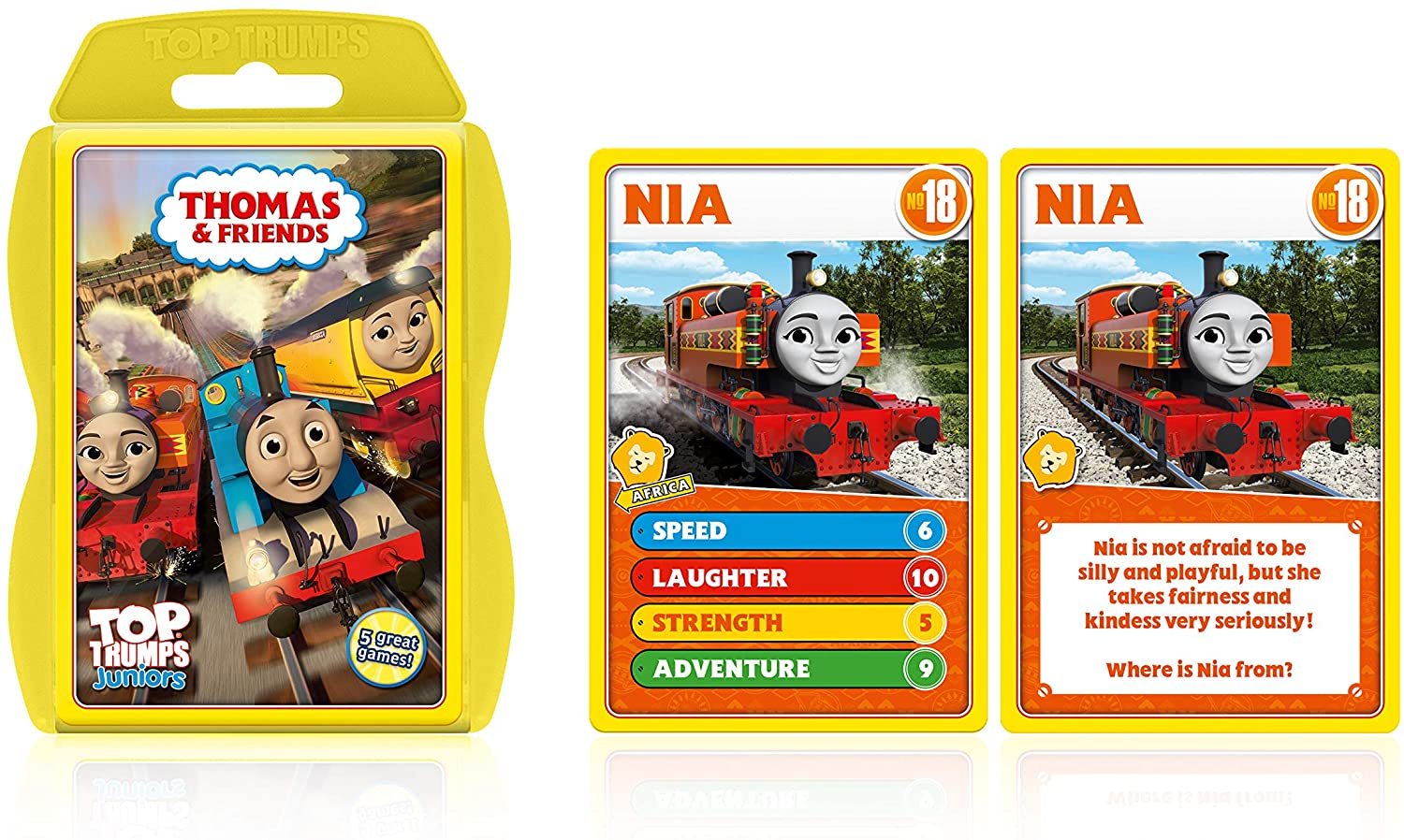 Thomas and Friends Top Trumps Activity Pack Card Game – BigaMart