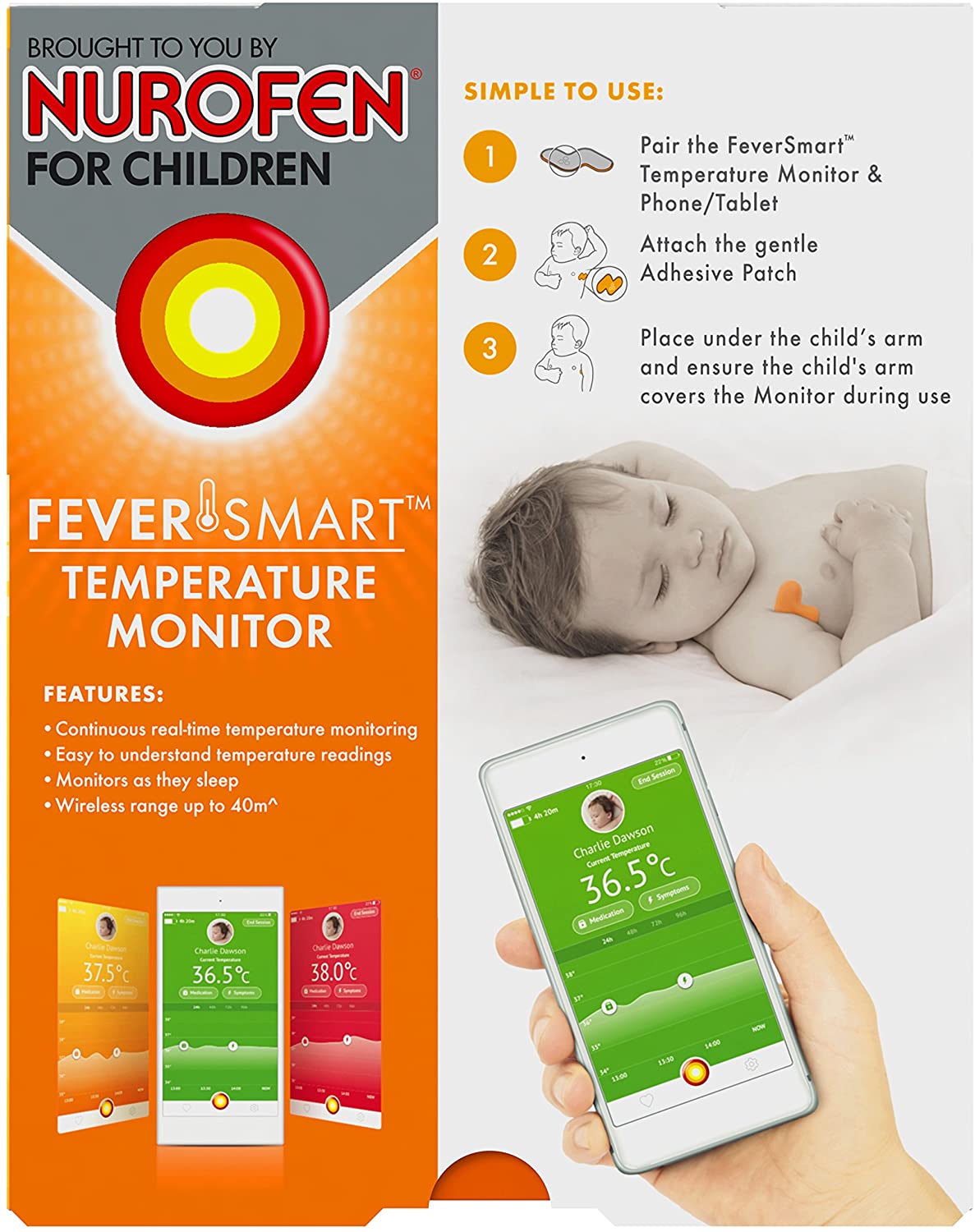 Nurofen For Children FeverSmart Temperature Monitor – BigaMart