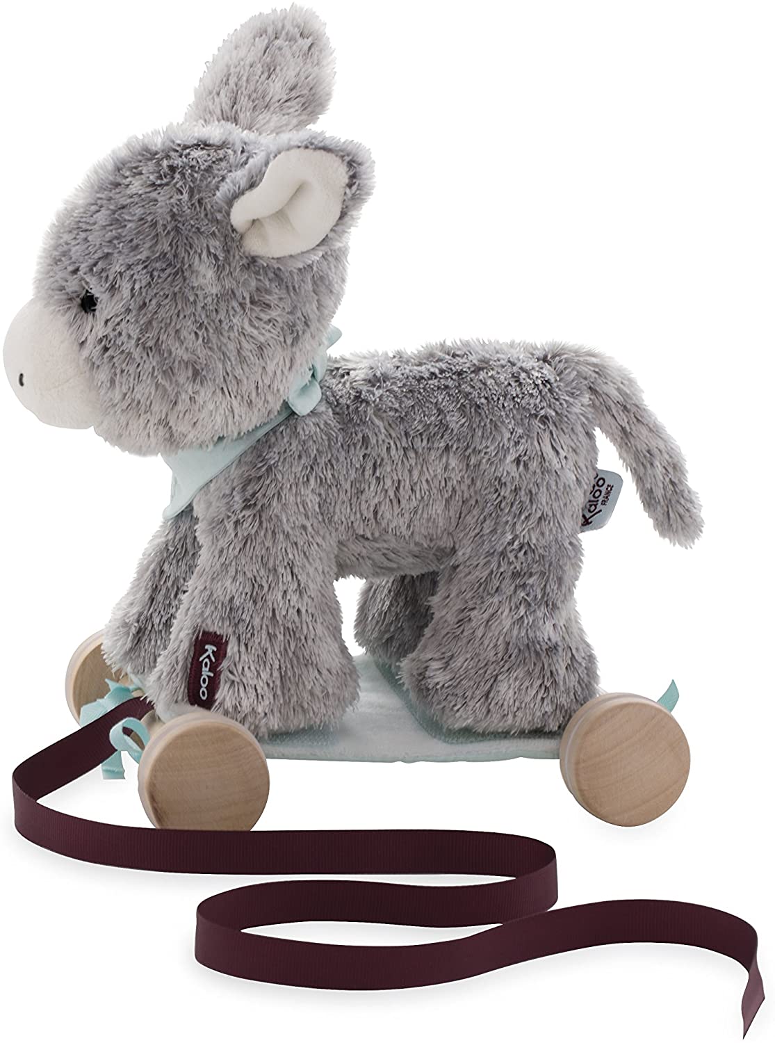 Kaloo Les Amis 2-in-1 Pull Along Plush Animal, Régliss’ Donkey – BigaMart
