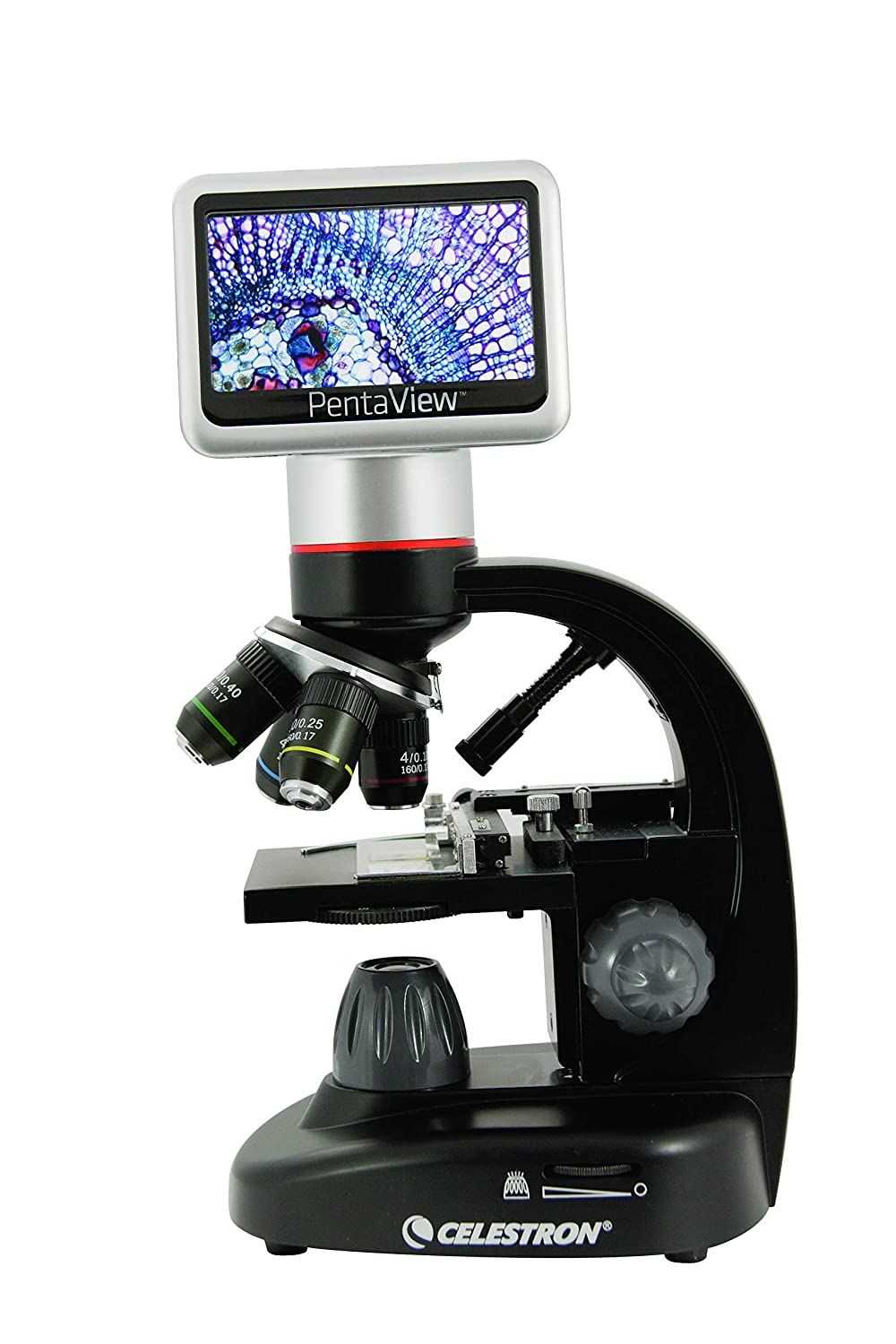 Celestron 44348 PentaView 5 MP LCD Digital Microscope – BigaMart