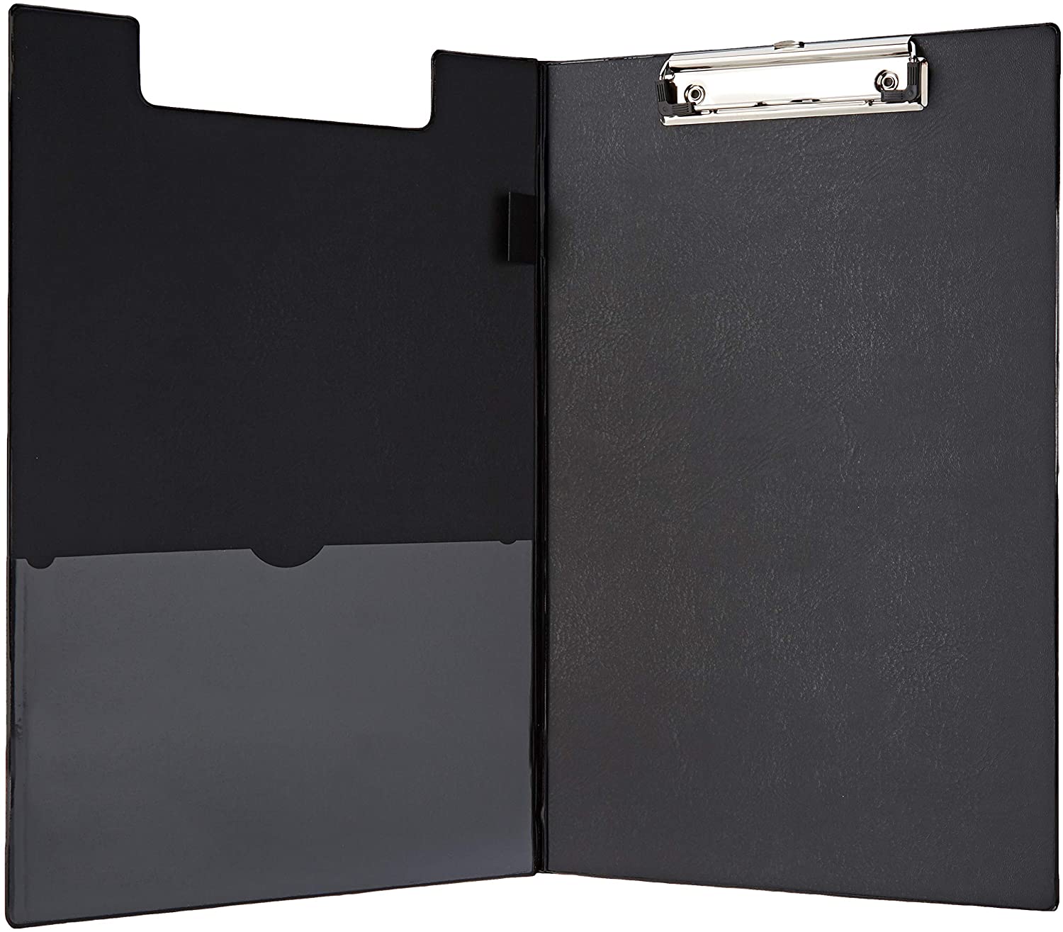Rapesco VFDCB0B3 A4+ Foldover Clipboard with Film Pocket – Black – BigaMart