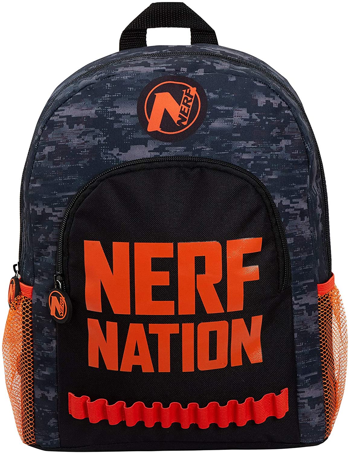 Nerf Nation Backpack Boys Back to School Rucksack Kids Bag for College ...
