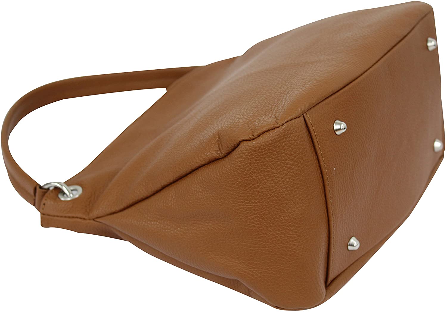 AMBRA Moda Women’s Genuine Leather Handbag, Shoulder Bag,Hobo bag ...