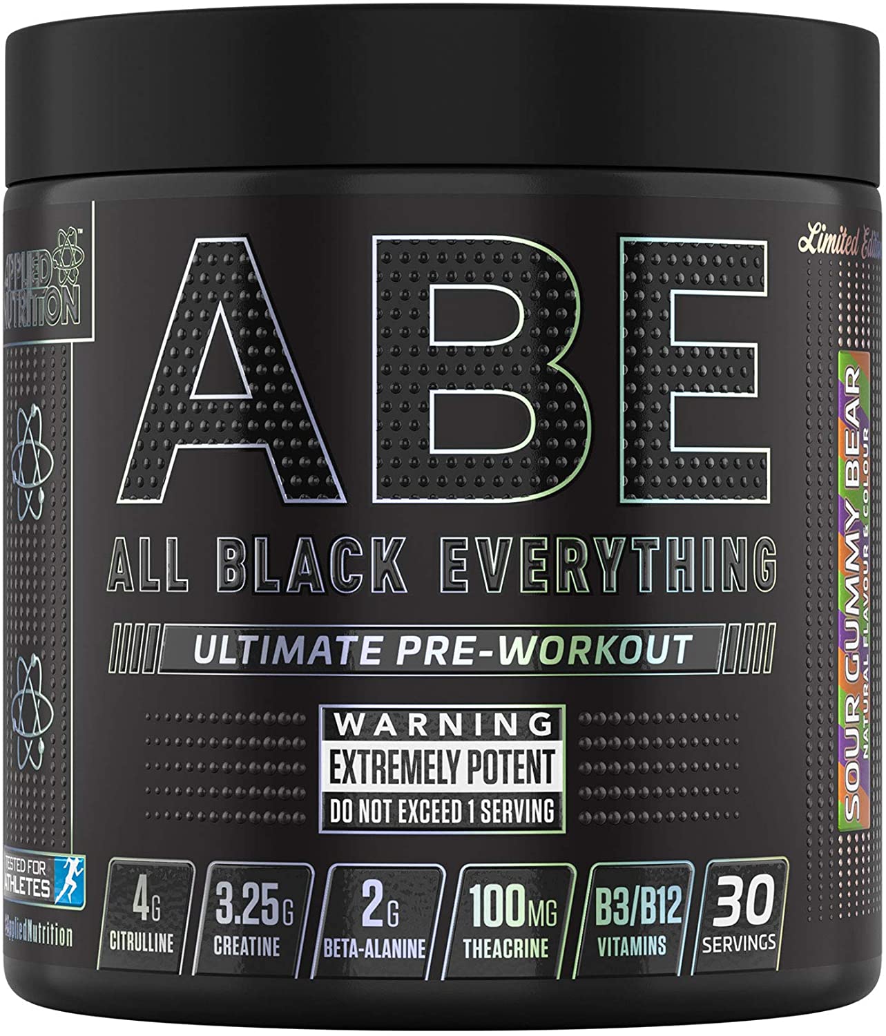 Applied Nutrition ABE All Black Everything Pre Workout Powder Energy ...