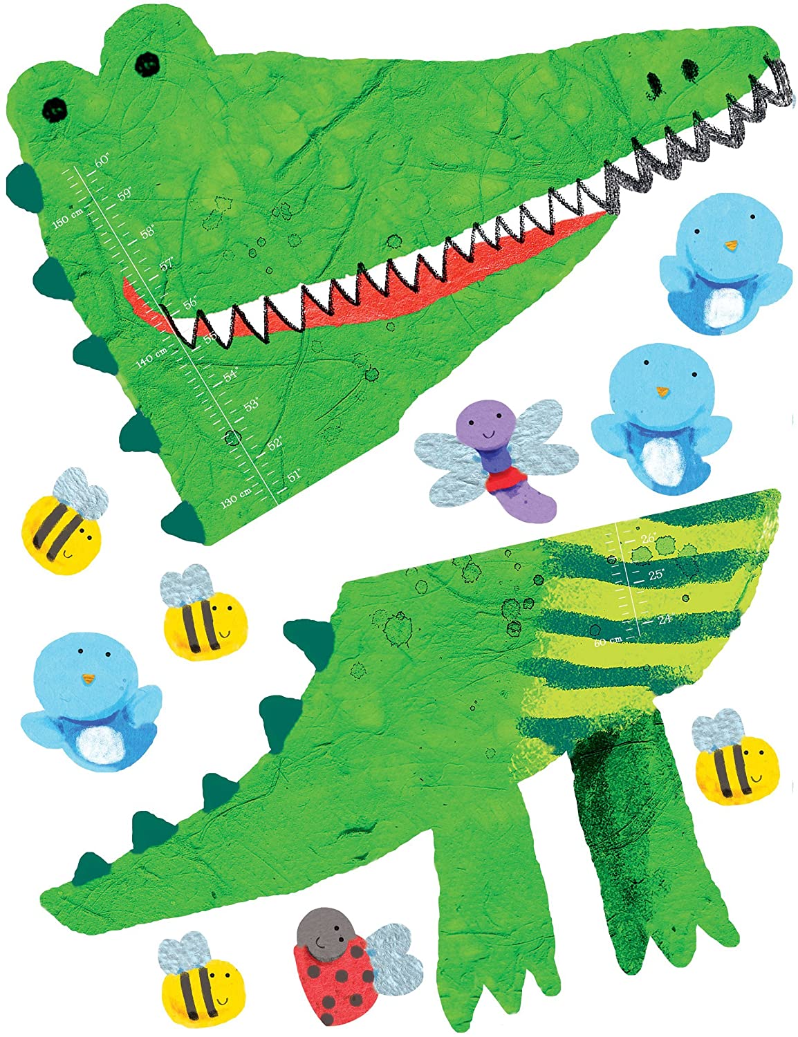 Wallies Wall Play Crocodile Growth Chart – BigaMart