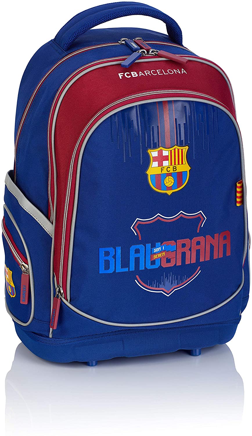 F.C. Barcelona Boy’s FC-230 Barca Fan 7 School Backpack, Navy Blue ...