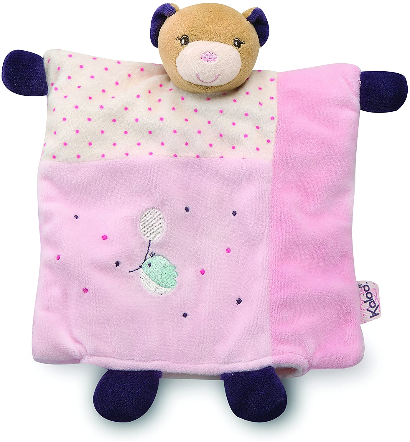 Kaloo Petite Rose Doudou Pretty Bear Puppet with Teething Ring – BigaMart