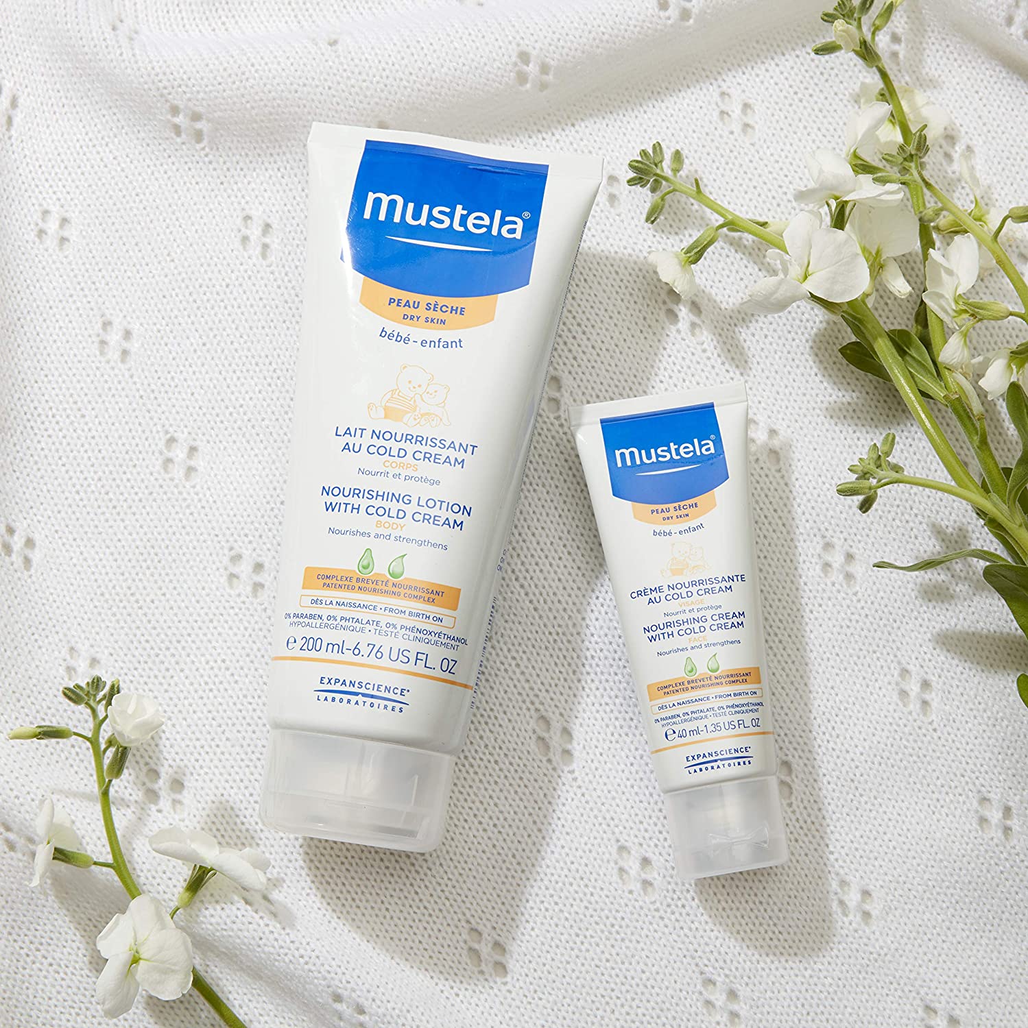 Mustela PS CREME NOURRISSANTE AU COLD CREME 40 ML/PS VOEDENDE CREME MET ...