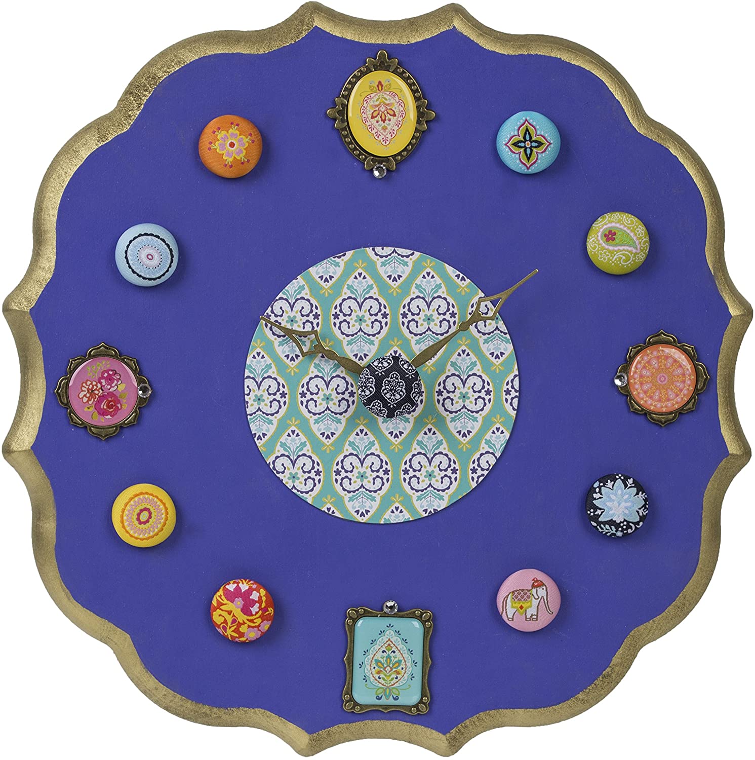 Walnut Hollow Clock 3-Piece Kit for 0.375-inch Surfaces - BigaMart