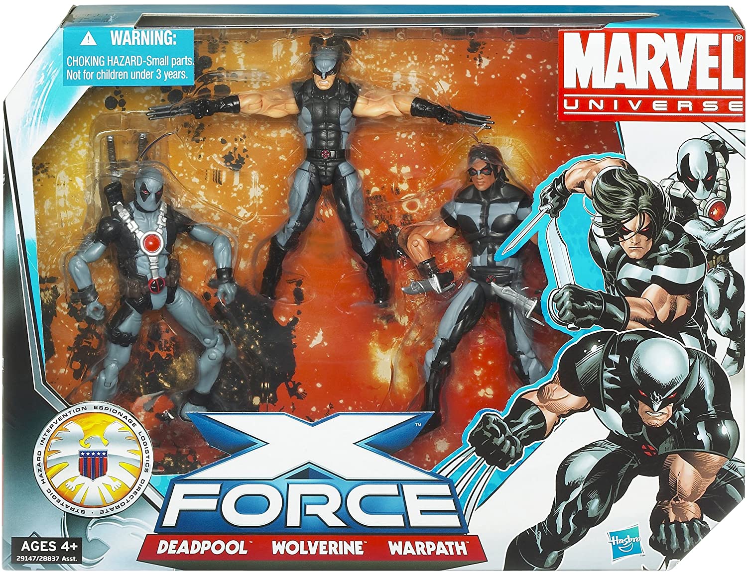 Marvel Universe Superhero Team Action Figure Pack – X-Force – BigaMart