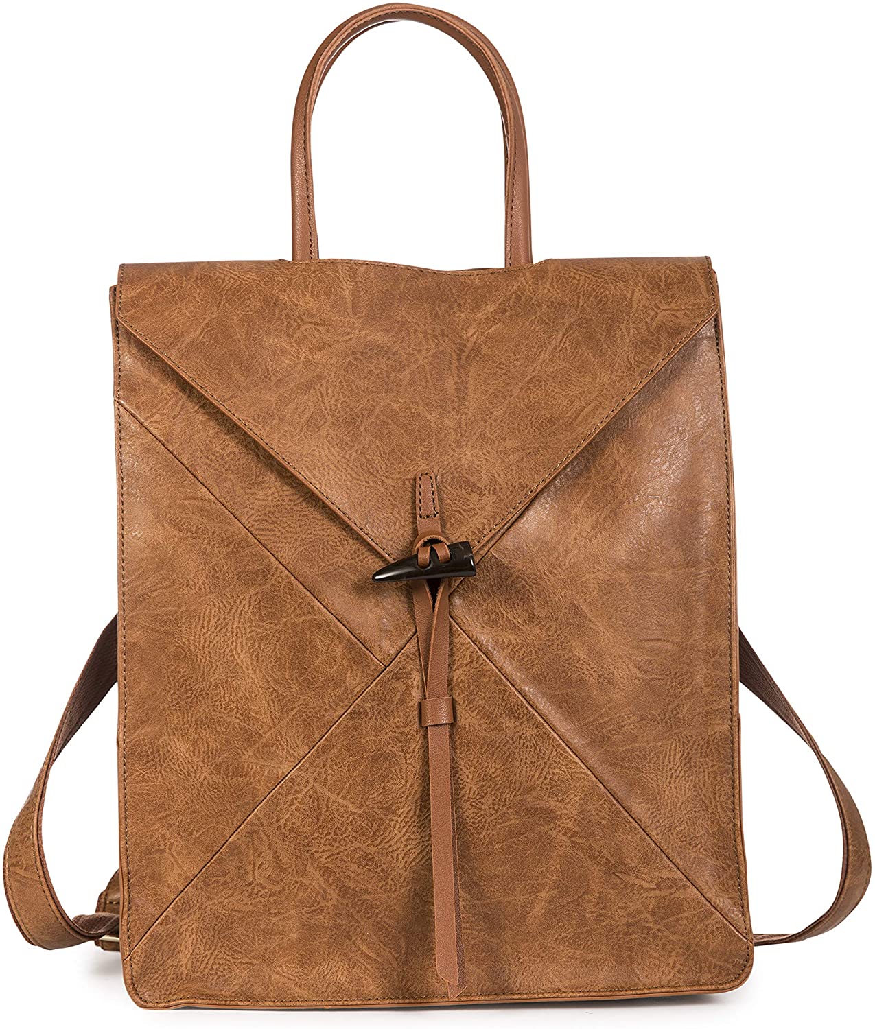 Mabel Womens Backpack Tote Bag Shoulder Sling Bag – Vegan Faux Leather ...