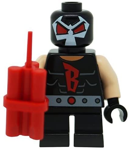 LEGO Genuine DC Bane *SHORT LEGS* Minifigure SPLIT from 76062 Mighty ...
