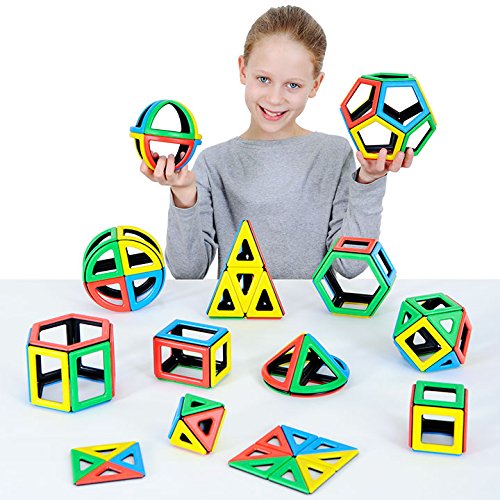 Polydron 50-7000 Magnetic Mathematics Set – BigaMart